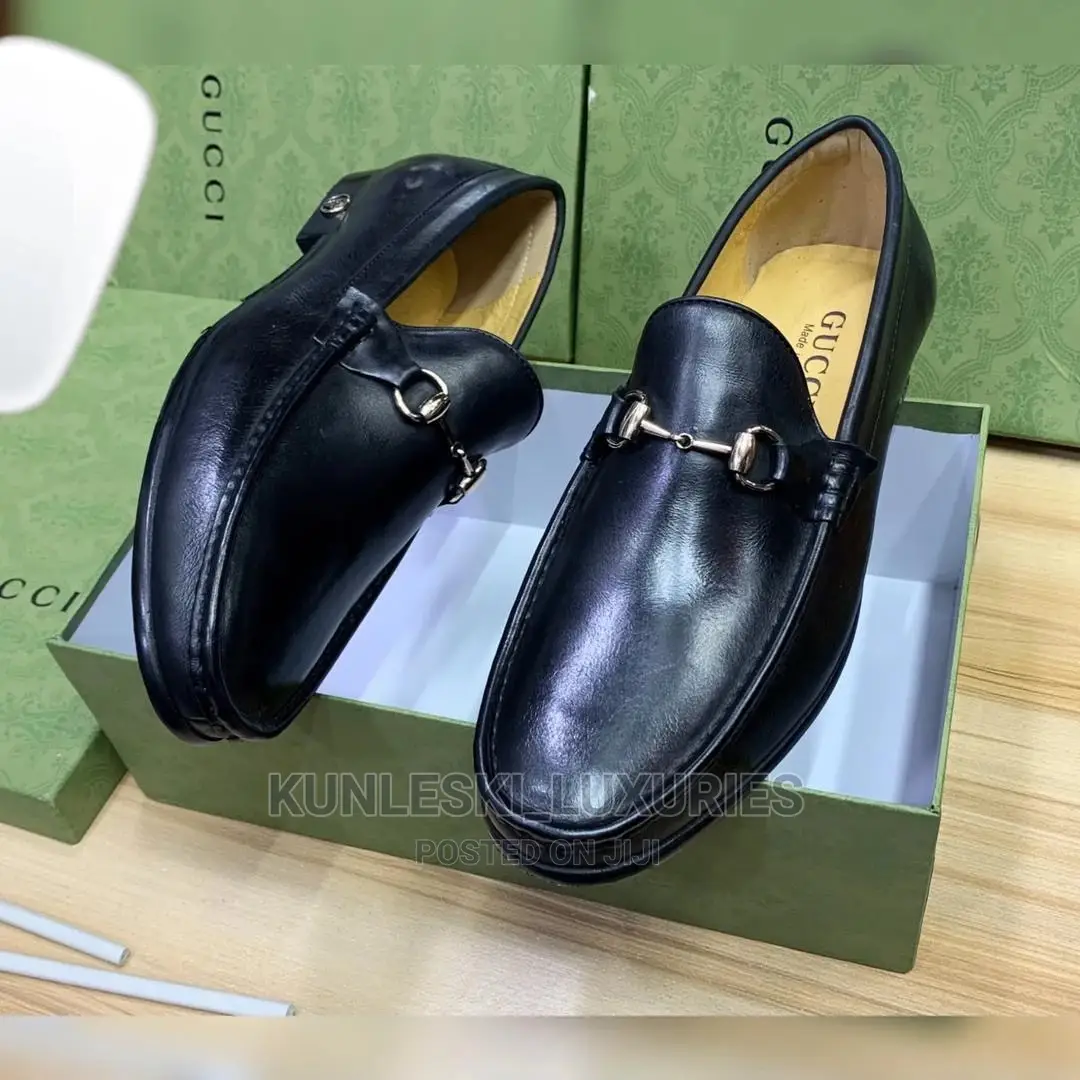 Original Gucci Men Leather Loafers Shoe Available in Lagos Island (Eko ...