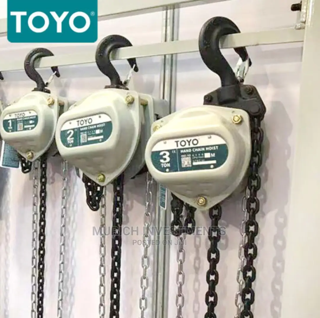 Toyo 3 Ton X 6meter Manual Lifting Hoist Chain Pulley Block in Lagos ...