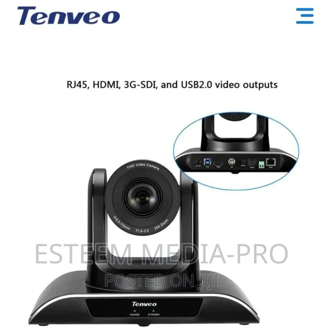 Tenveo PTZ VHD20N Live Video Streaming, Conferencing Cameras in Ikeja ...