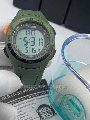 Taixun Digital Green Rubber Strap Watch in Lagos Island (Eko) - Watches ...