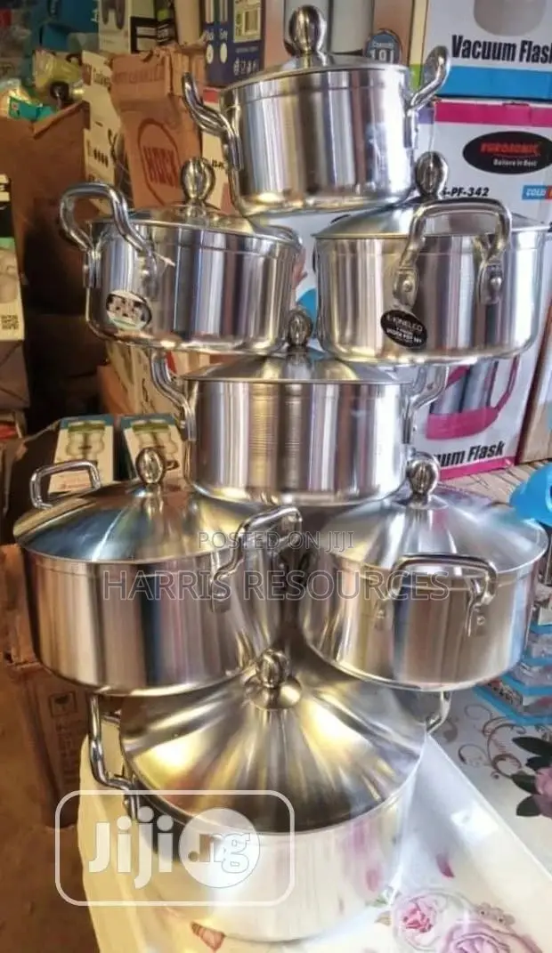 Tornado Unbendable Cooking Pots - 7 Pieces in Port-Harcourt ...