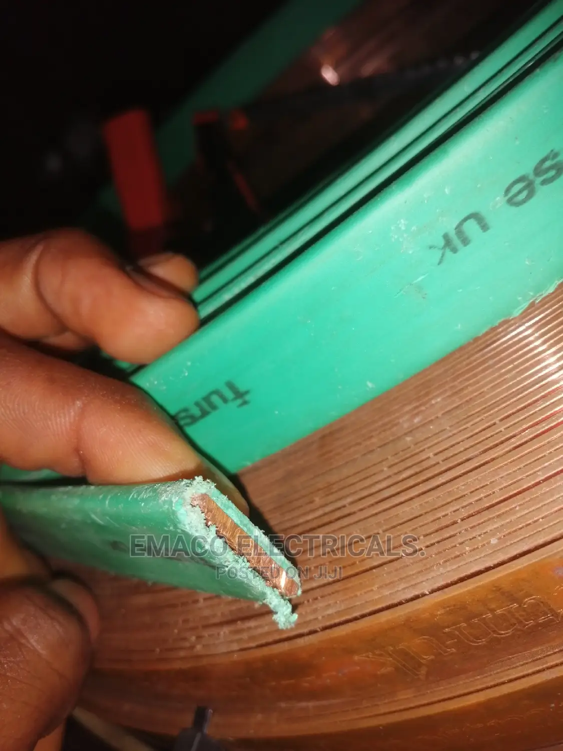 25mm X 3mm Insulated Copper Lightning Arrester Earth Tape for sale ...