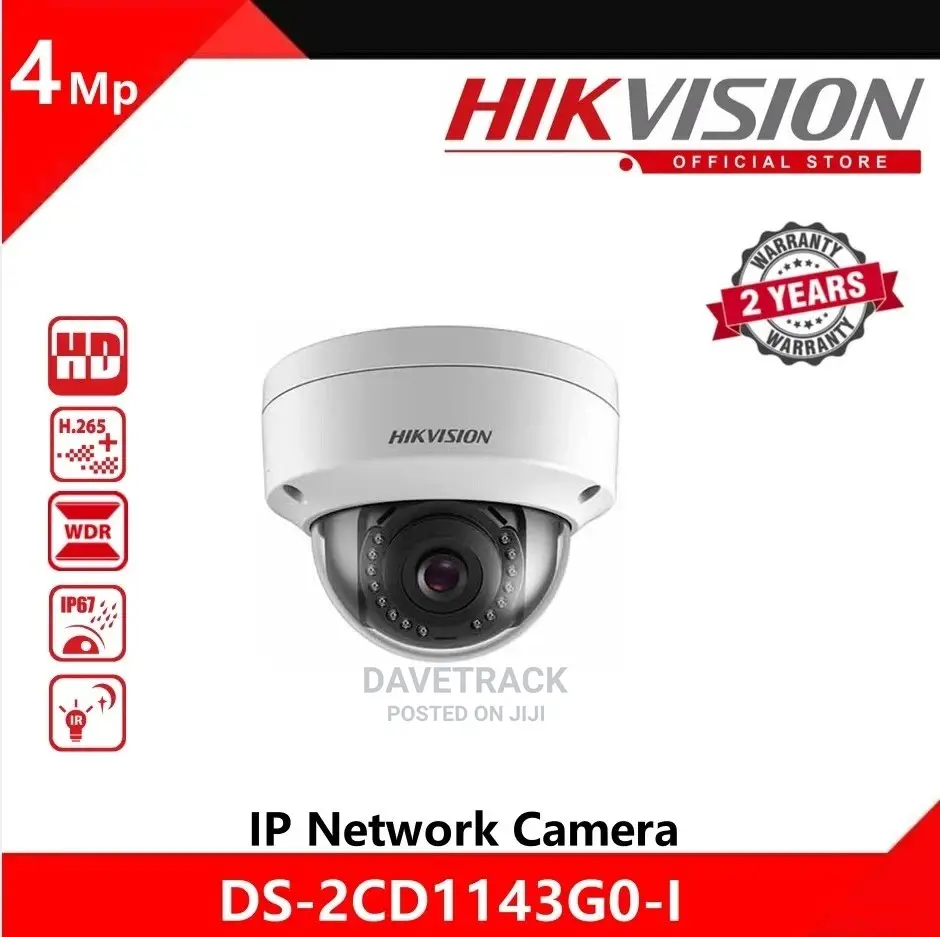 Hikvision Ip Dome Indoor Camera 4mp Ds-2cd1143g0e-1 in Ikeja - Security & Surveillance ...