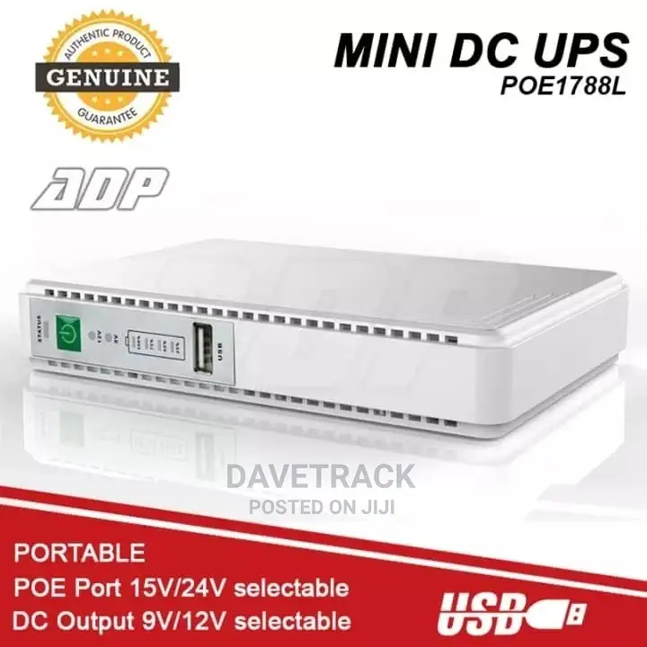 Multipurpose Power Bank Mini-Ups - Poe 430p for Wifi Router in Ikeja ...