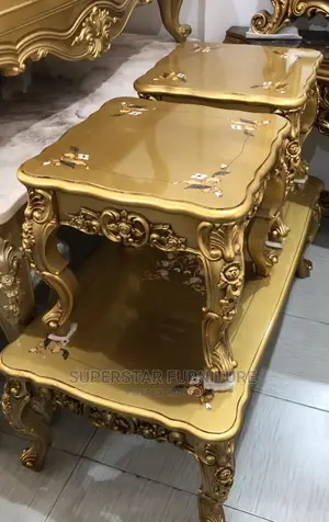 Royal Center Tables With 2 Side Stools in Lagos Island (Eko ...