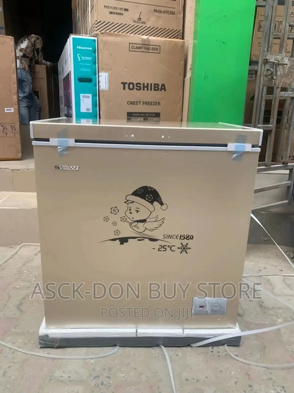 Snowsea 208liters Chest Freezer, Up to Ice Level Coldness. in Ojo ...