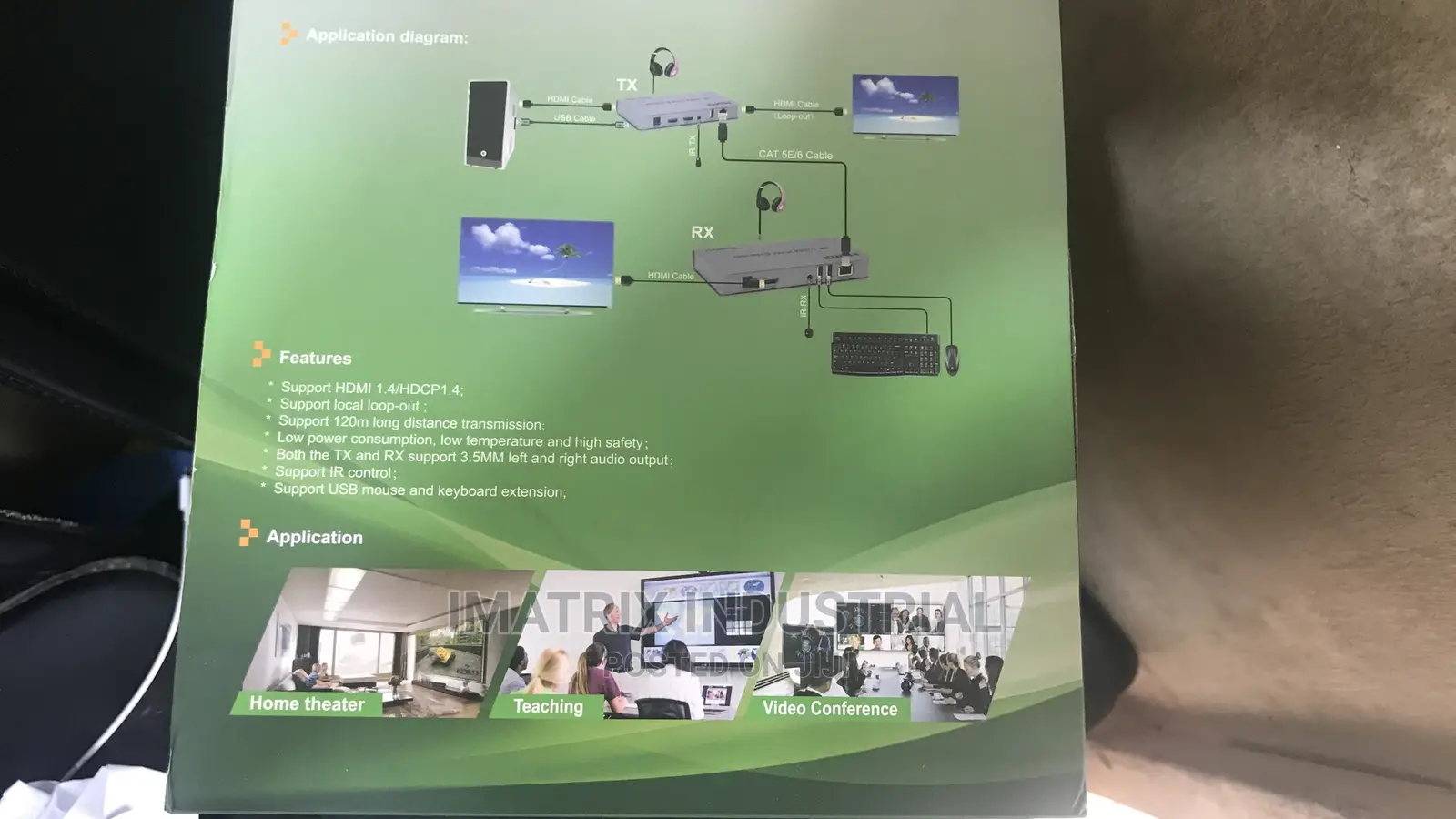 Hdmi Kvm Extenders 120m in Ikeja - Computer Accessories , Imatrix ...