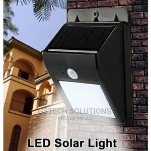 Solar Powered Motion Sensor Light for Outdoor/Garden/Fence in Lekki ...