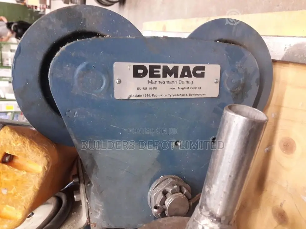 DEMAG 2.2 Ton EU RU 10 PK Chain Hoist in Apapa - Manufacturing ...