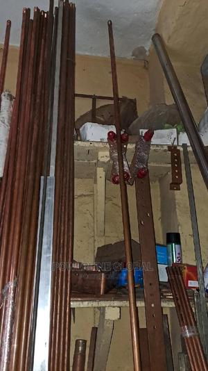 10fit 3m Copper Earth Rod Full Gauge Earthing System in Lekki ...