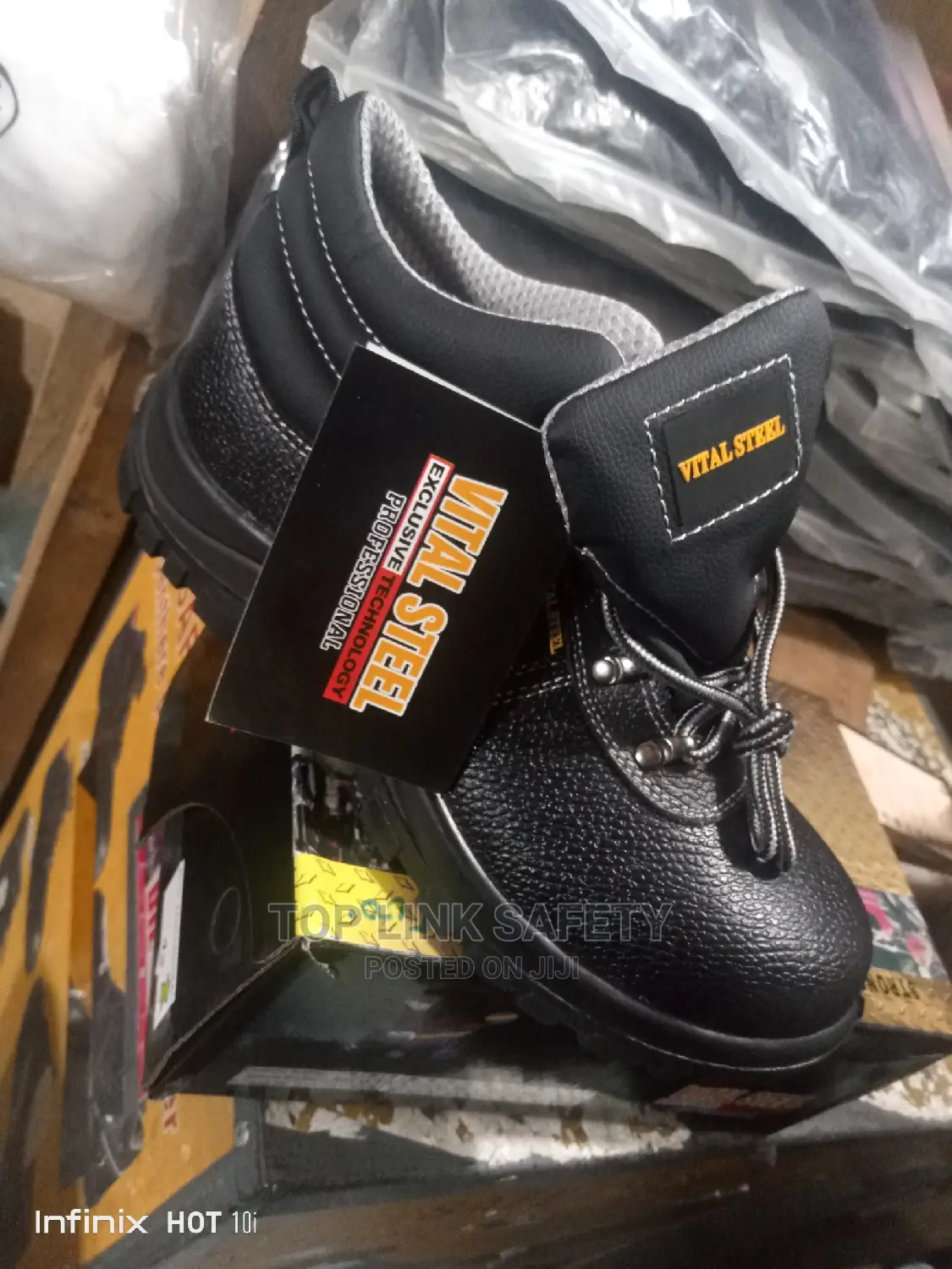 Vital Steel Safety Boot All Sizes in Lagos Island (Eko) - Safety ...