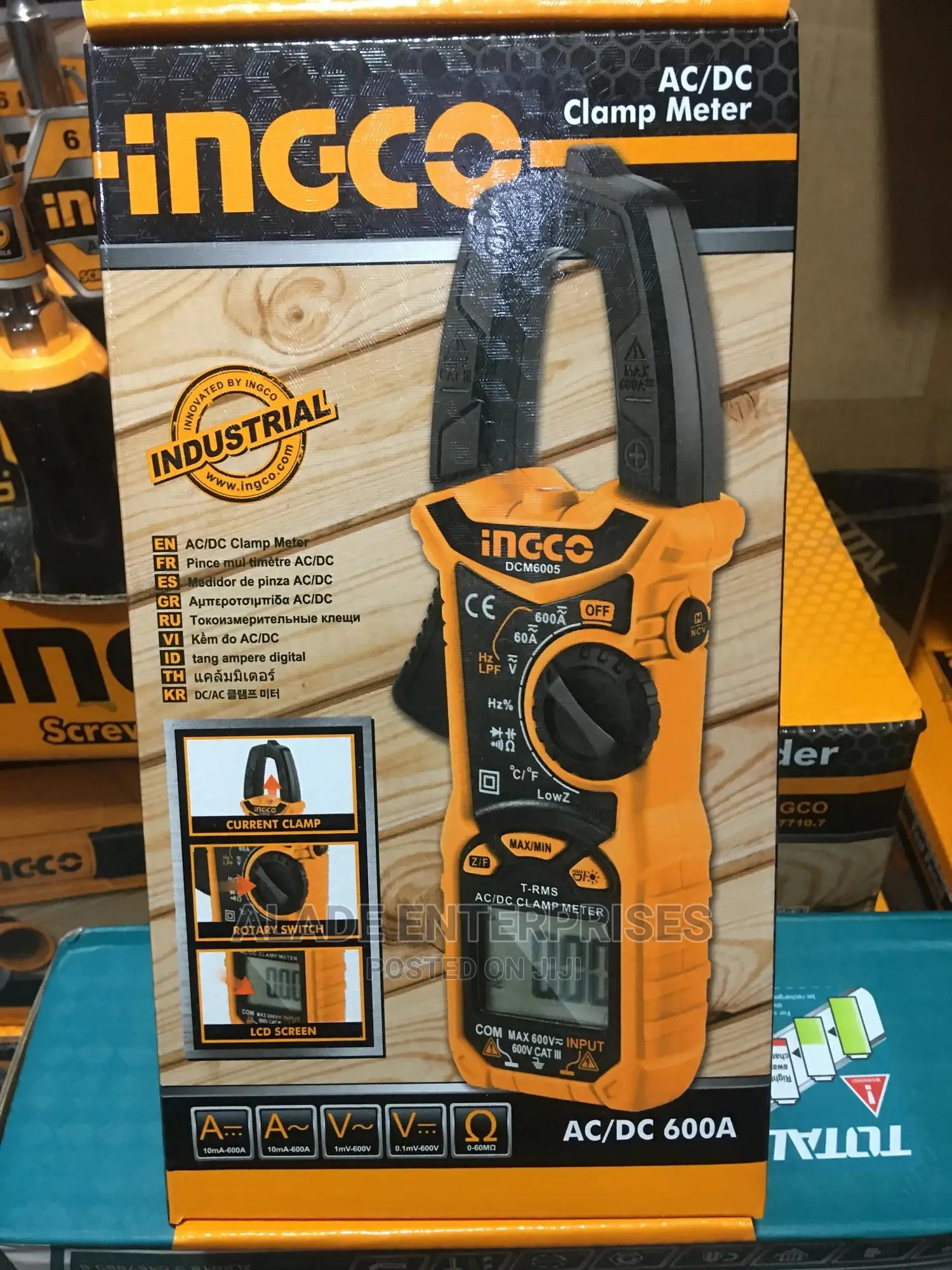 Ingco Industrial Digital Clamp Meter in Lagos Island (Eko) - Measuring ...
