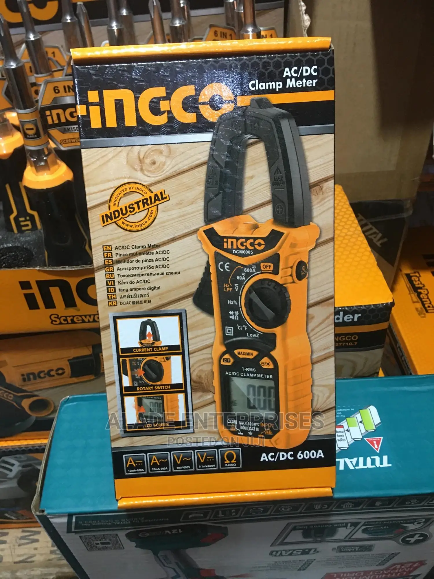 Ingco Industrial Digital Clamp Meter in Lagos Island (Eko) - Measuring ...