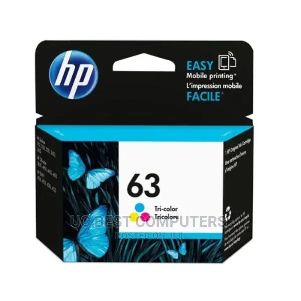 HP 63 Ink Cartridge - Colour in Ikeja - Accessories & Supplies for ...
