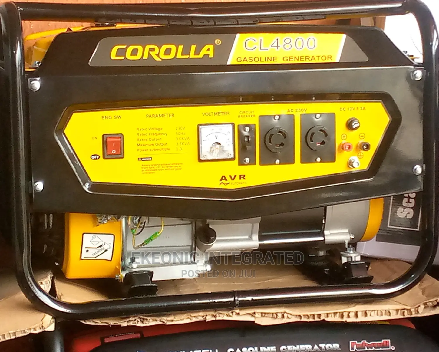 Corolla Generator 3.5kva AVR don siyarwa - Ekeonic Integrated services ...