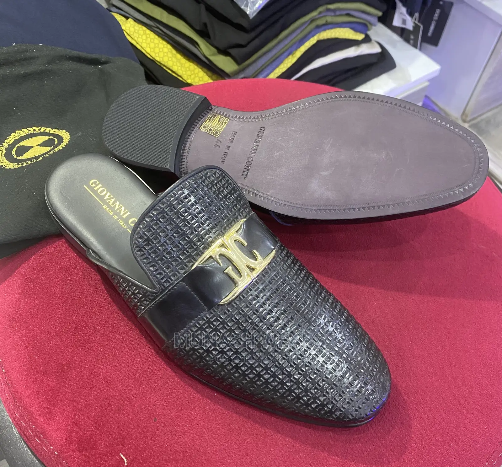 Italian Giovanni Conti Half Shoe for sale - MUNASH WEARS Price: ₦ ...