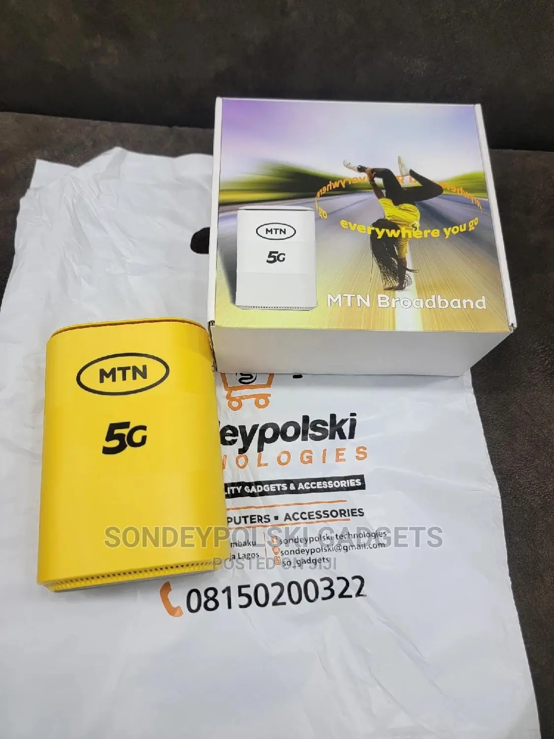 MTN 5G Broadband Router in Ikeja - Networking Products, Sondeypolski ...
