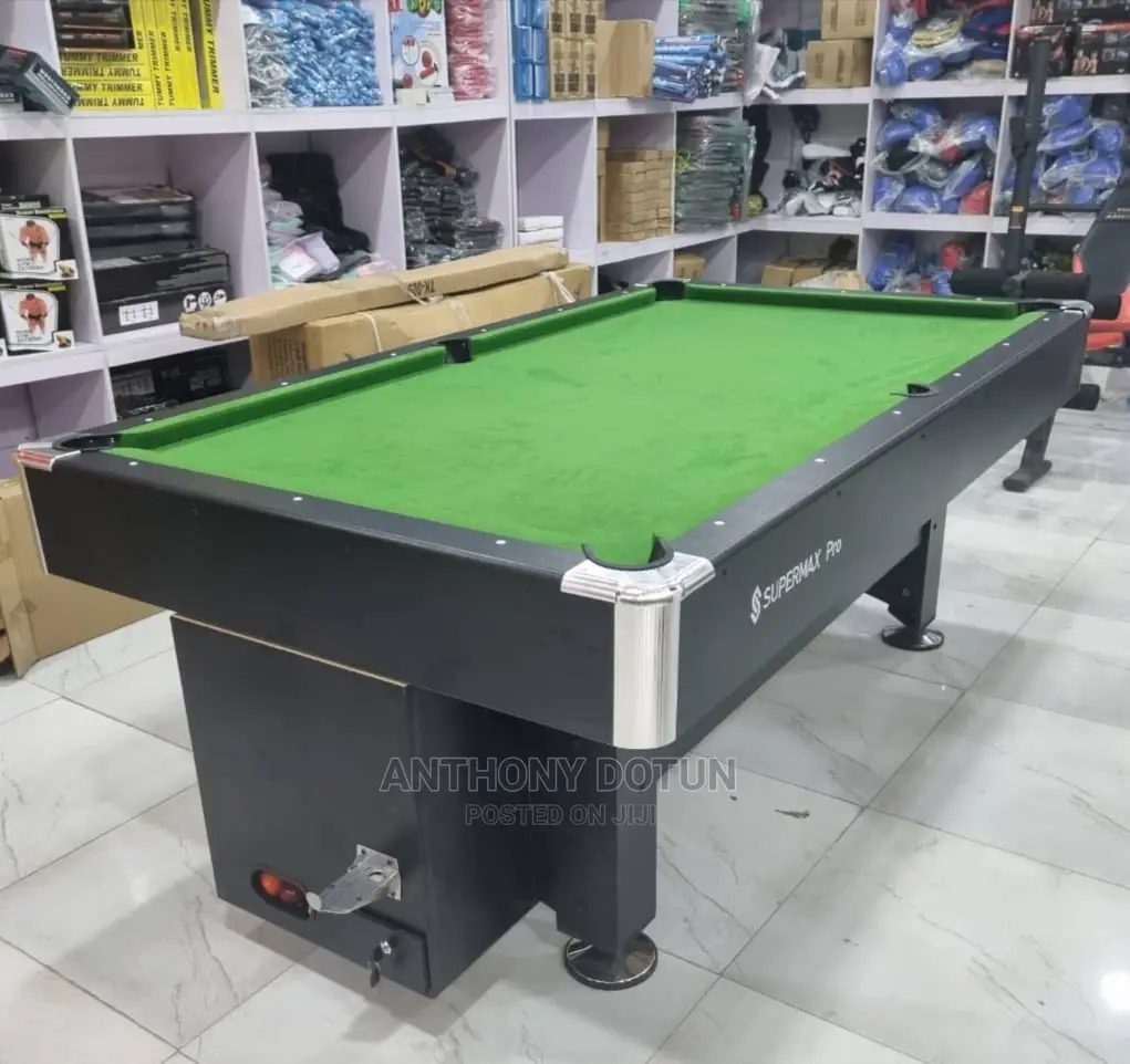 Supermax Pro. 7fit Coin Snooker Table in Surulere - Sports Equipment ...