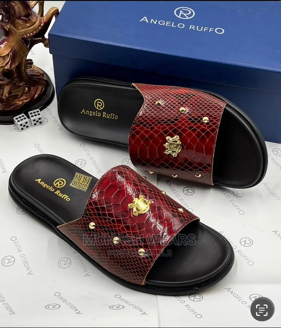 Aristocrat Leather Slipers in Lagos Island (Eko) - Shoes, Munash Wears ...
