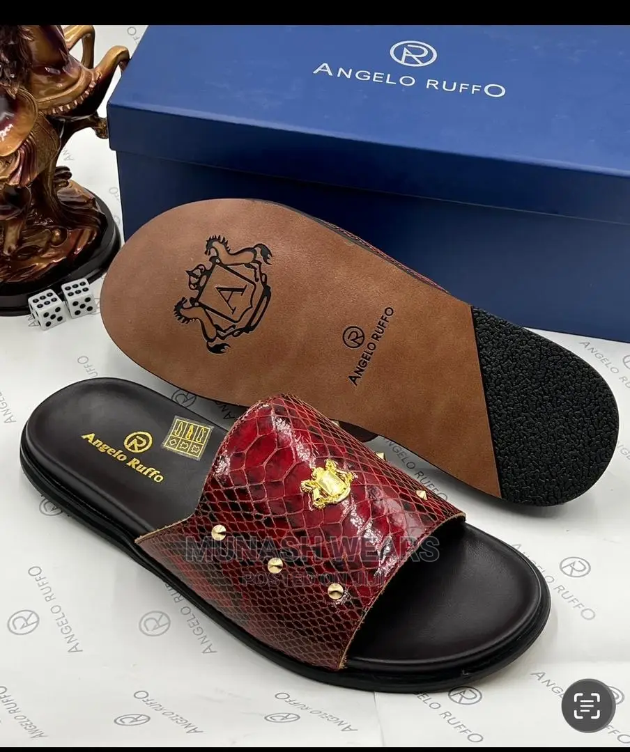 Aristocrat Leather Slipers in Lagos Island (Eko) - Shoes, Munash Wears ...