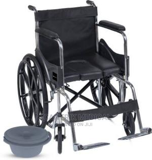 Light Weight Wheelchair With Commode Seat Cushion and Pot in Yaba ...