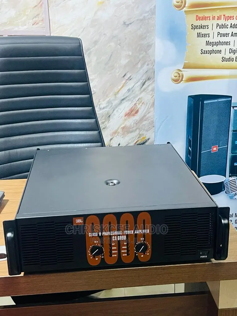 JBL Power Amplifier CA6000 in Ojo - Audio & Music Equipment, Chriskcee Audio Investment | Jiji.ng