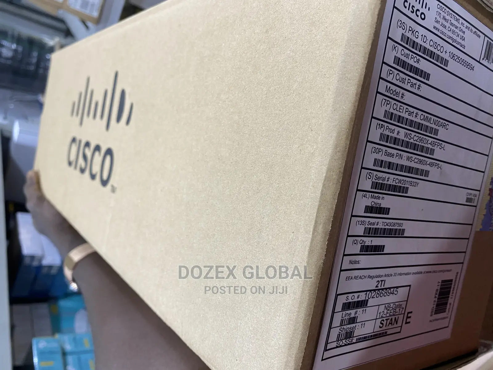 Cisco 2960x-48fps-L 48 Gigabits and Poe Switch in Ikeja - Networking ...