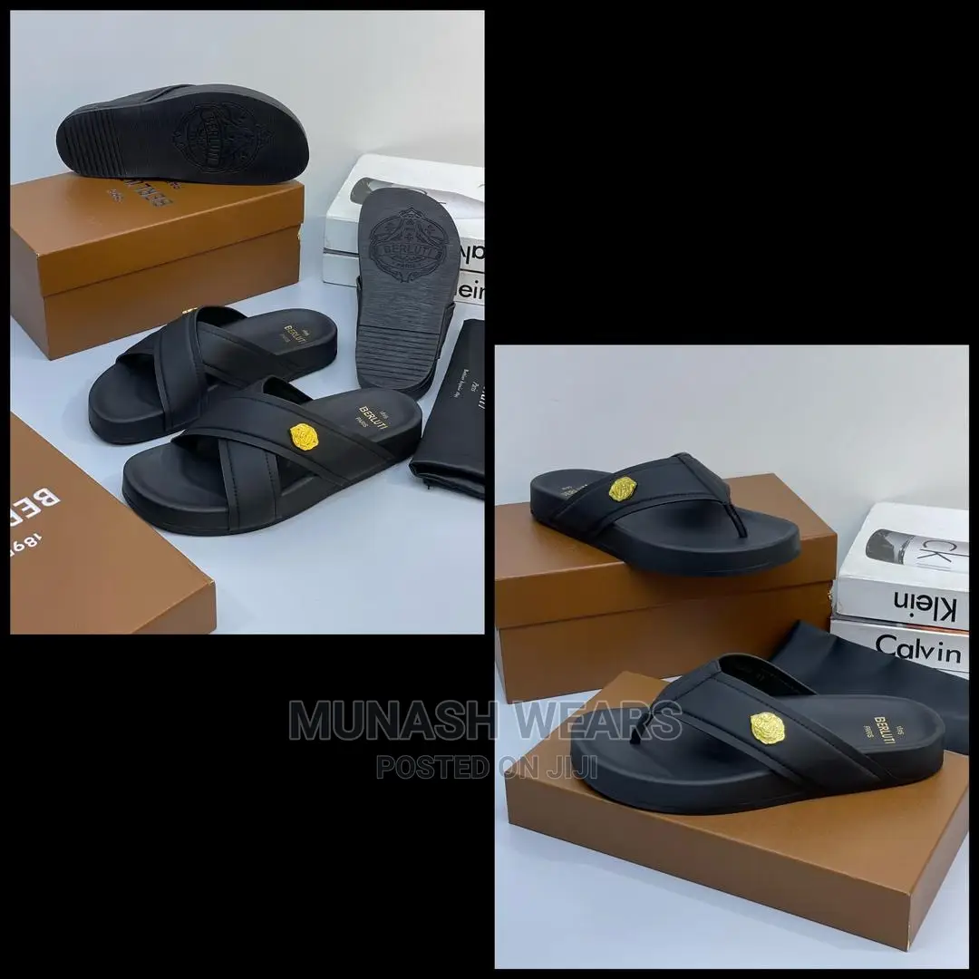 Berluti Leather Slipers in Lagos Island (Eko) - Shoes, Munash Wears ...