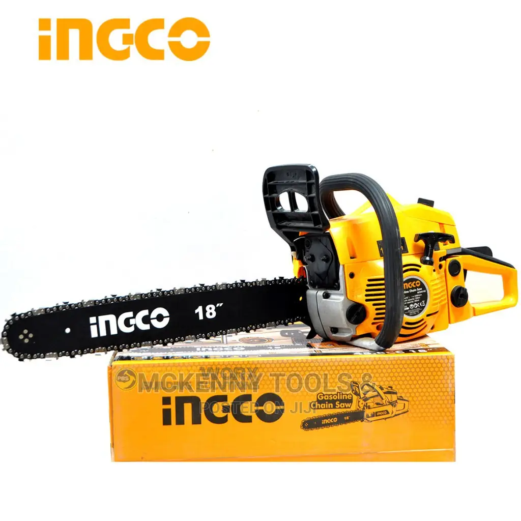 Ingco Gasoline Chain Saw 18" 450mm Output 1800W Gcs5451811 in Lagos ...