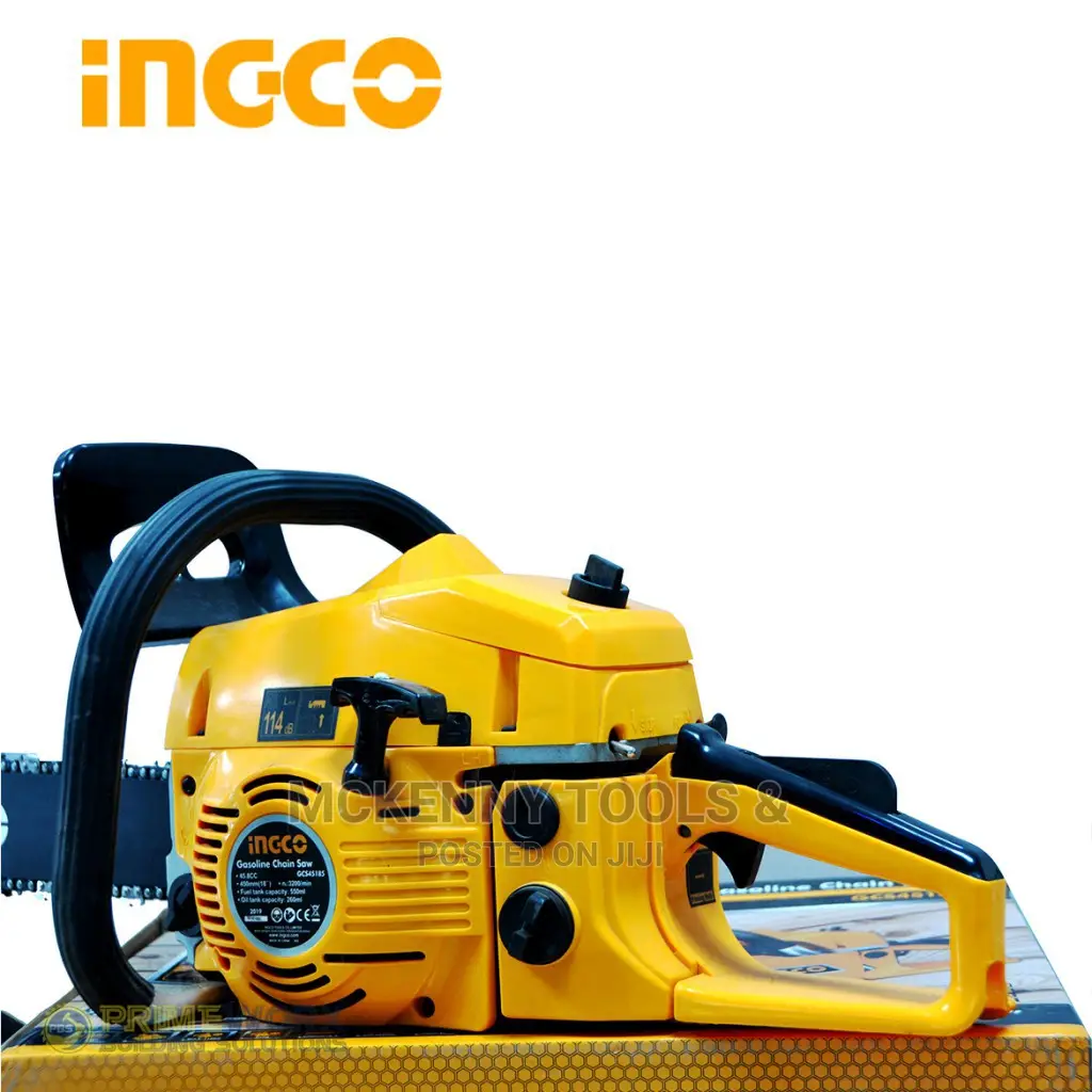 Ingco Gasoline Chain Saw 18" 450mm Output 1800W Gcs5451811 in Lagos ...