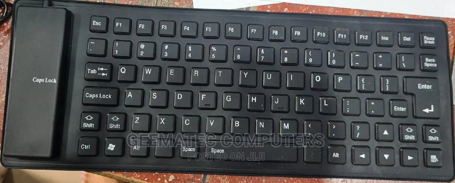 Flexible Keyboard Rubber Foldable in Ikeja - Computer Accessories ...