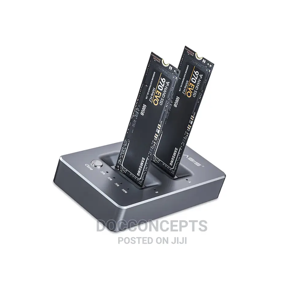 Double M.2 SSD Docking Station in Ikeja - Computer Accessories ...