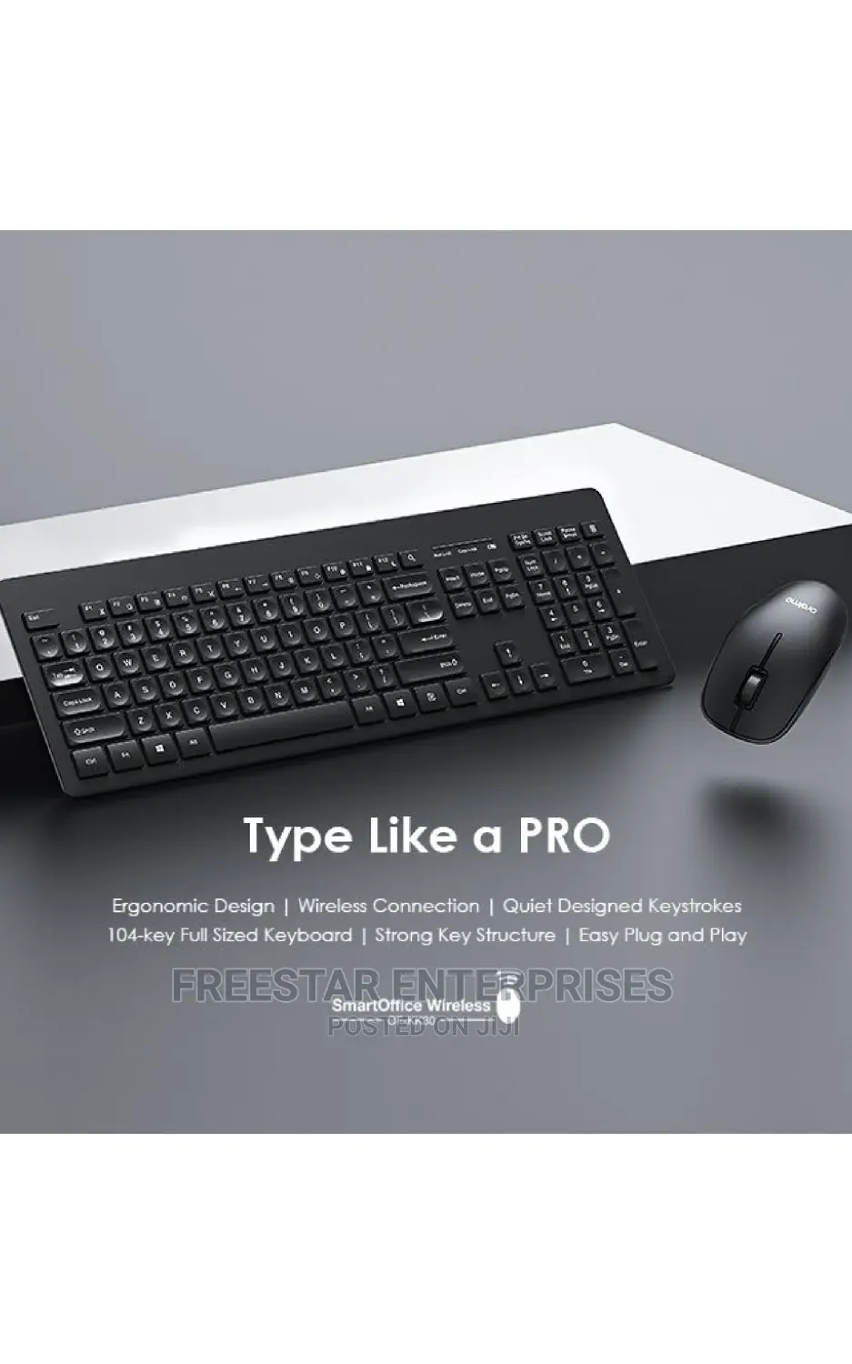 Oraimo Wireless Keyboard Mouse Combo Smart Keyboard In Ikeja Home Appliances Freestar