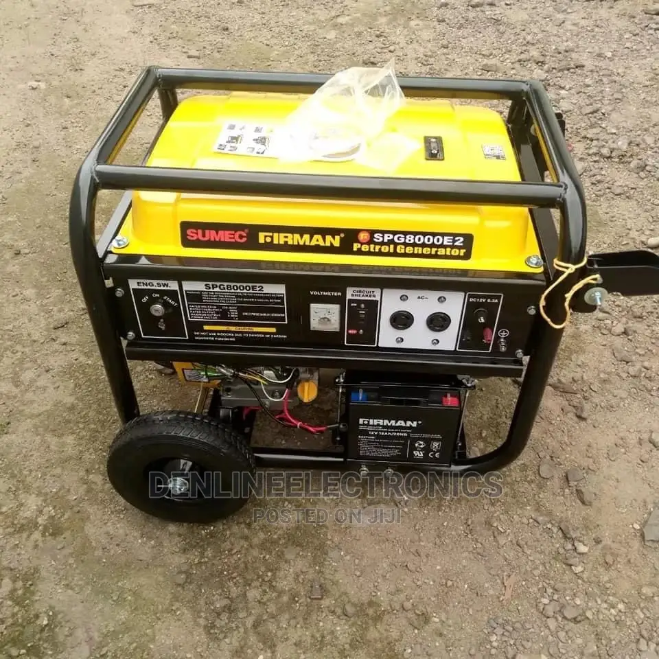 Sumec Firman Copper Generator. Spg 8000E2 5kva,Copper, in Ikeja ...