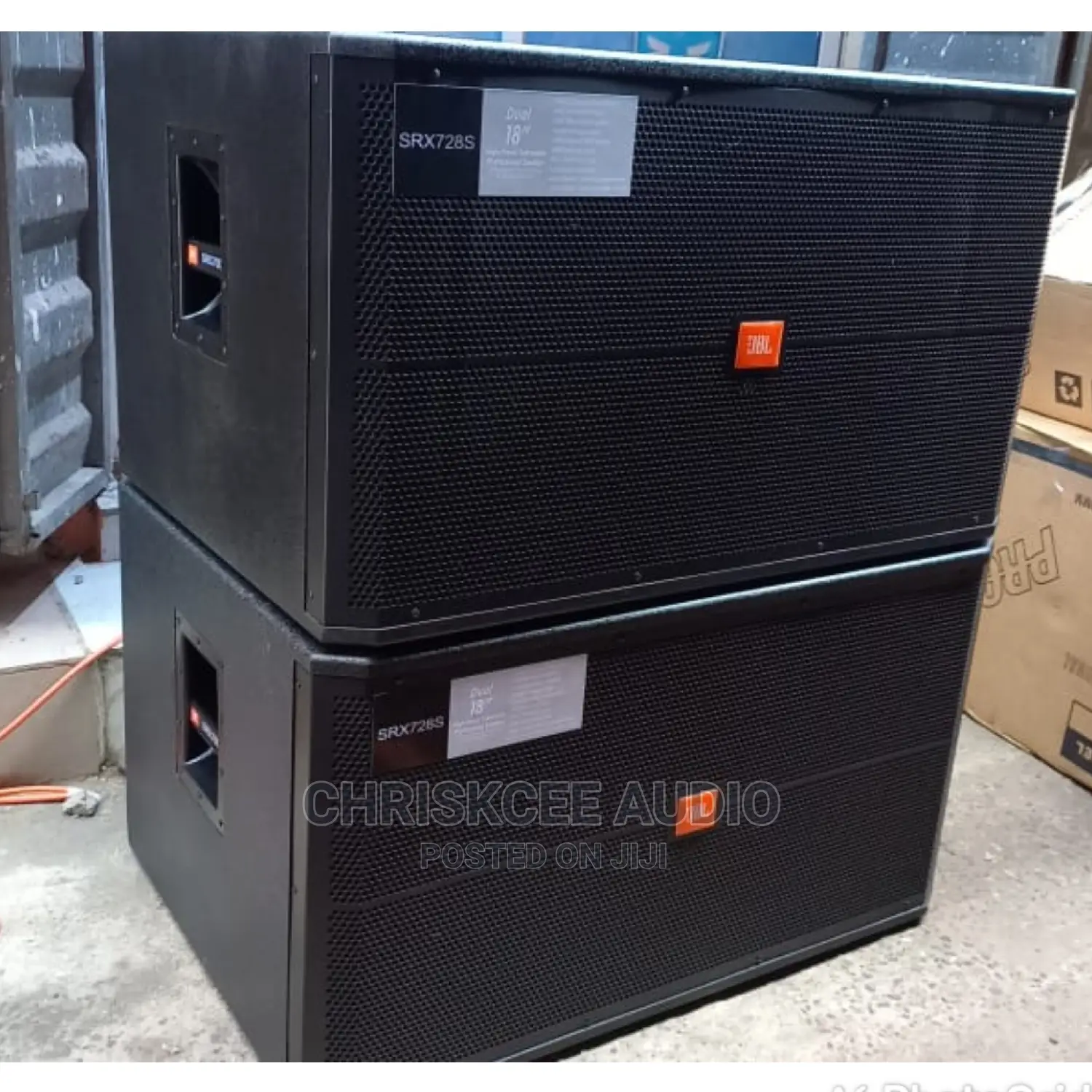 Jbl Double Srx728s Subwoofer Speaker Pair in Ojo - Audio & Music ...