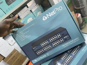 NETPRO 16 Ports POE Switch in Ikeja - Networking Products, Dozex Global Technologies | Jiji.ng