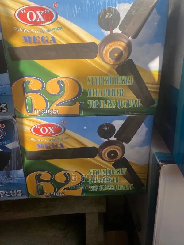 Ox Mega 62" Ceiling Fan in Lagos Island (Eko) - Home Appliances, G ...