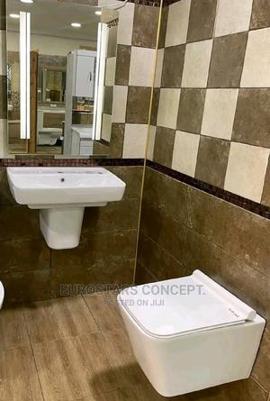 White Executive Wall Hug Set in Orile - Plumbing & Water Systems ...