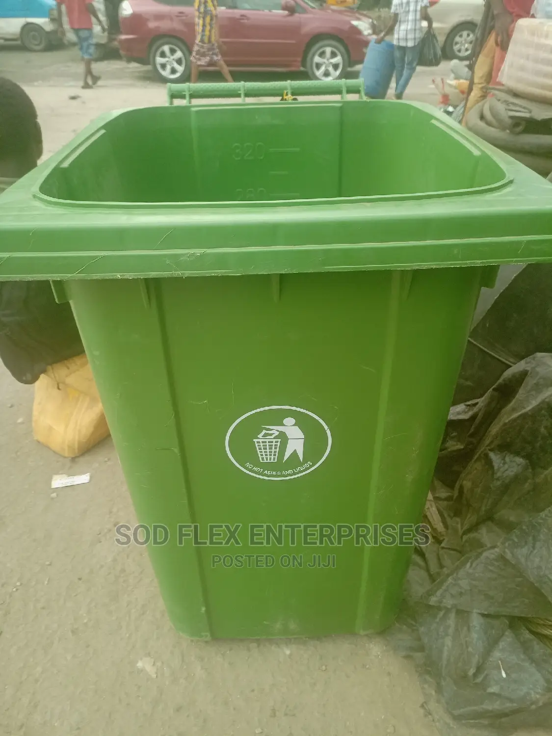 360L Rubber Waste Bin in Lagos Island (Eko) - Storage & Organization ...