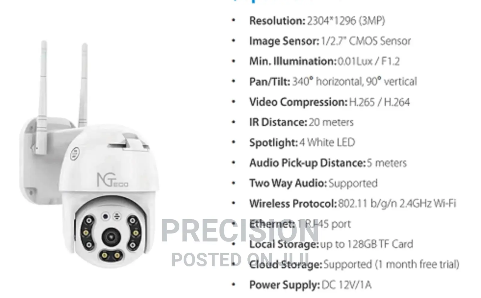 NG-C4220 PTZ Smart Outdoor Camera in Kado - Security & Surveillance ...