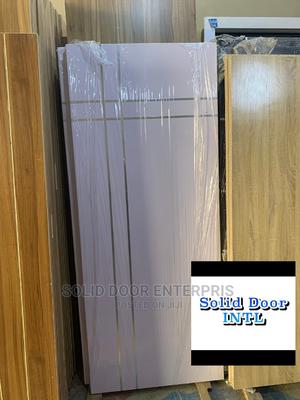 Pure HDF Door With Complete Frame and Chrome Design Forsale in Mushin ...