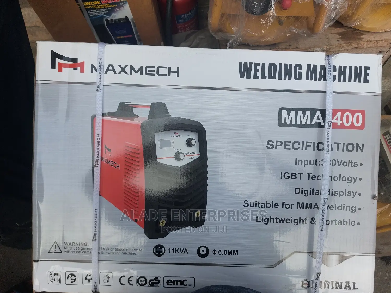 MAXMECH Welding Machine 3 Phase MMA 400 for sale - ALADE ENTERPRISES ...