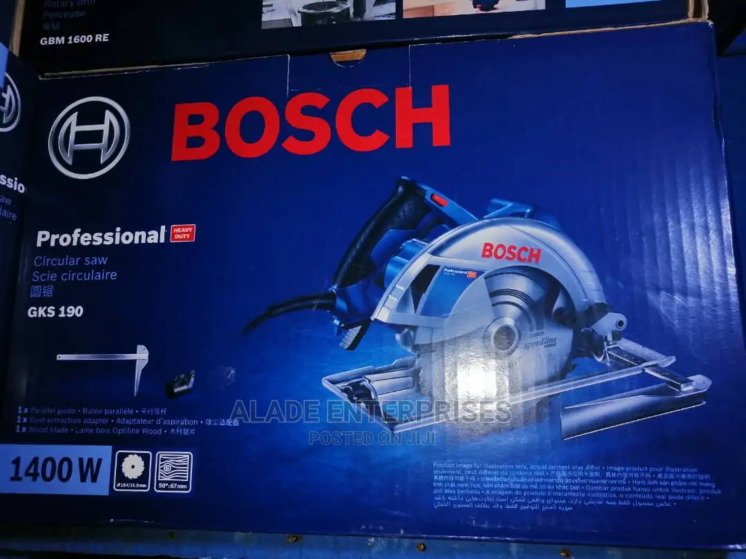 Bosch GKS 190 Professional Circulat Saw With Guide in Lagos Island (Eko ...