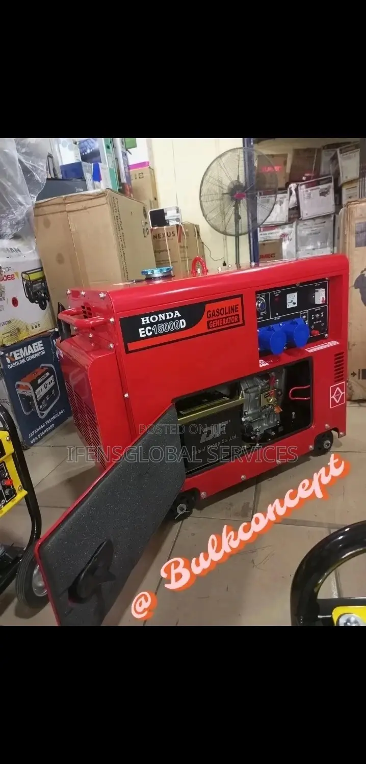 10kva Honda Diesel Generator in Port-Harcourt - Electrical Equipment, Micheal Ifesochukwu | Jiji.ng