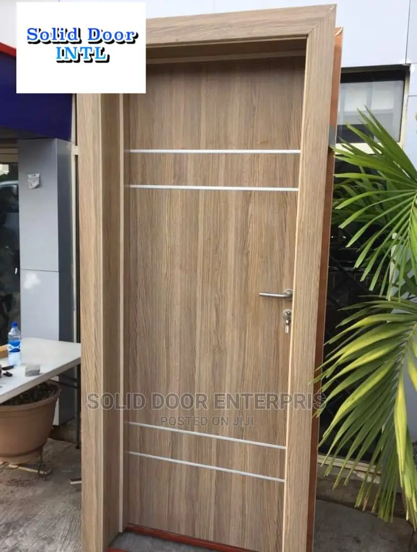 Complete HDF Door With Frame and Chrome Design for Sale for sale ...