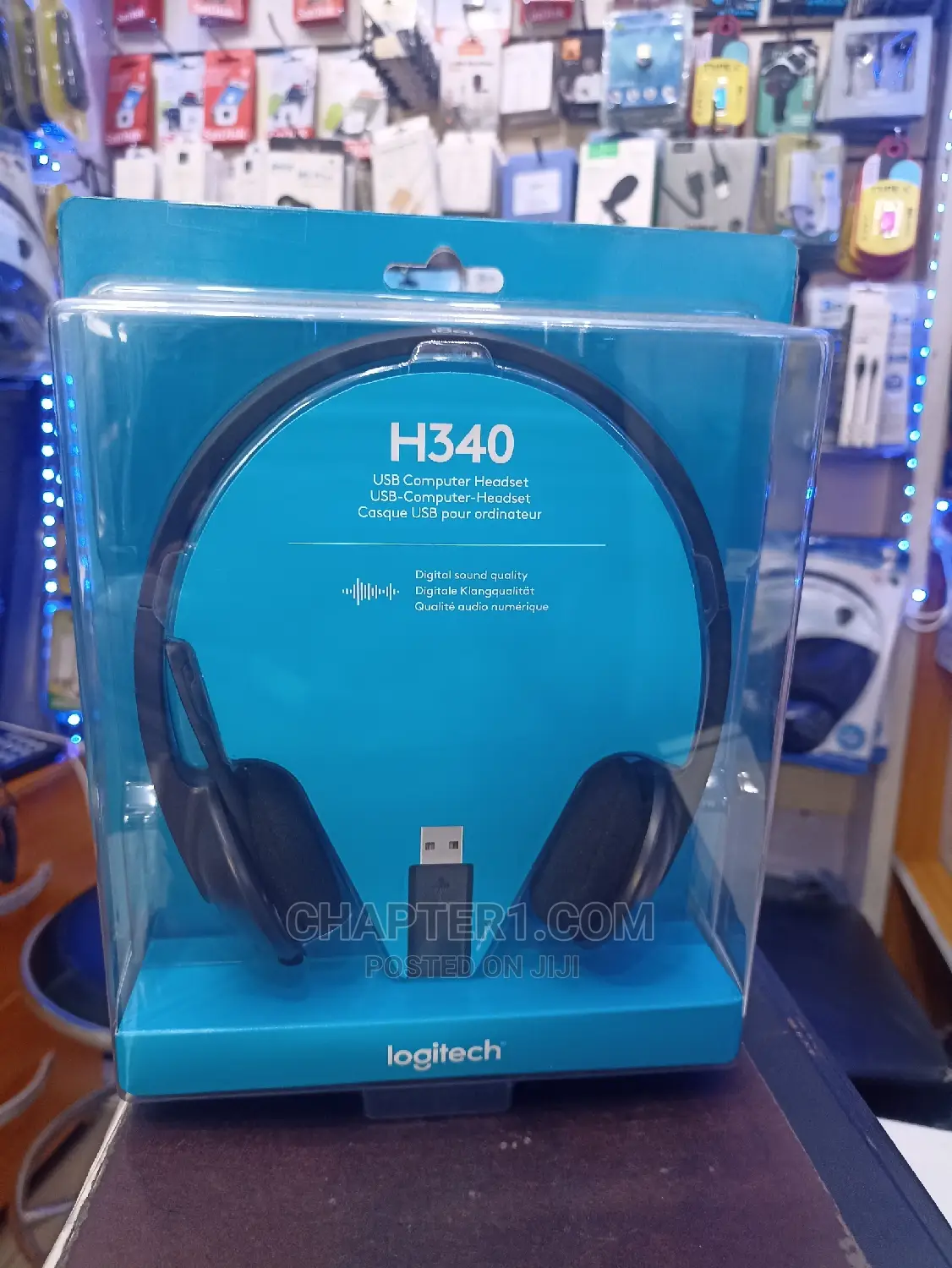 Logitech H340 USB Headset Clear Noise-Canceling Microphone in Ikeja ...