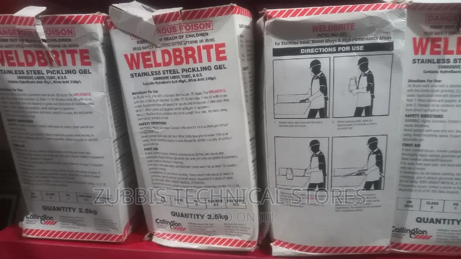 Weldbrite Pickling Gel Paste for Stainless Steel Cleaning in Port ...