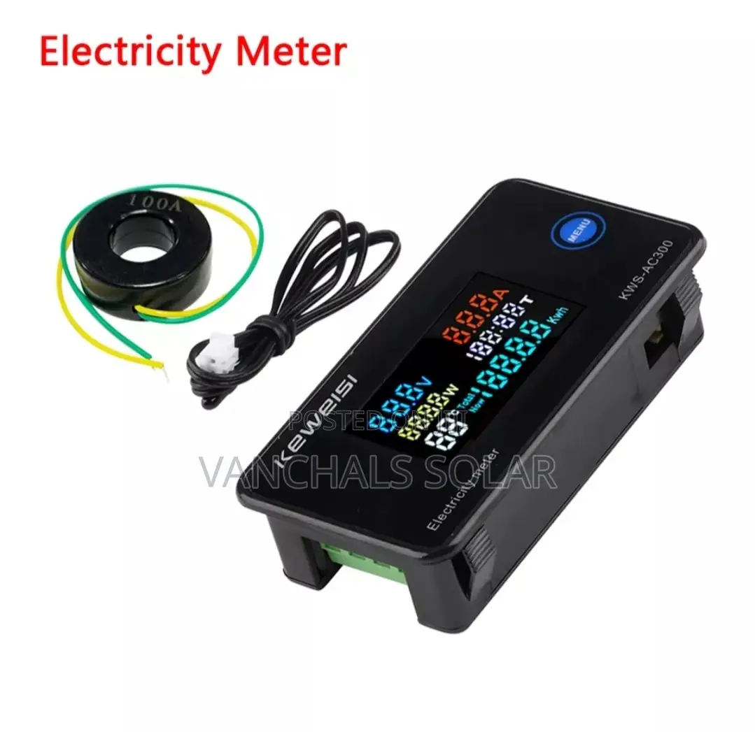 Energy Power Meter/Wattmeter/ Check Meter AC 100A in Alimosho ...