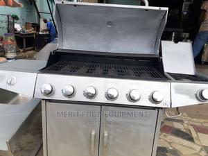 6 Burner With Sides Industrial Gas Barbecue Machine in Mushin ...