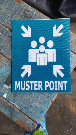 High Quality Muster Point Signage With Reflective in Ikeja - Safety ...